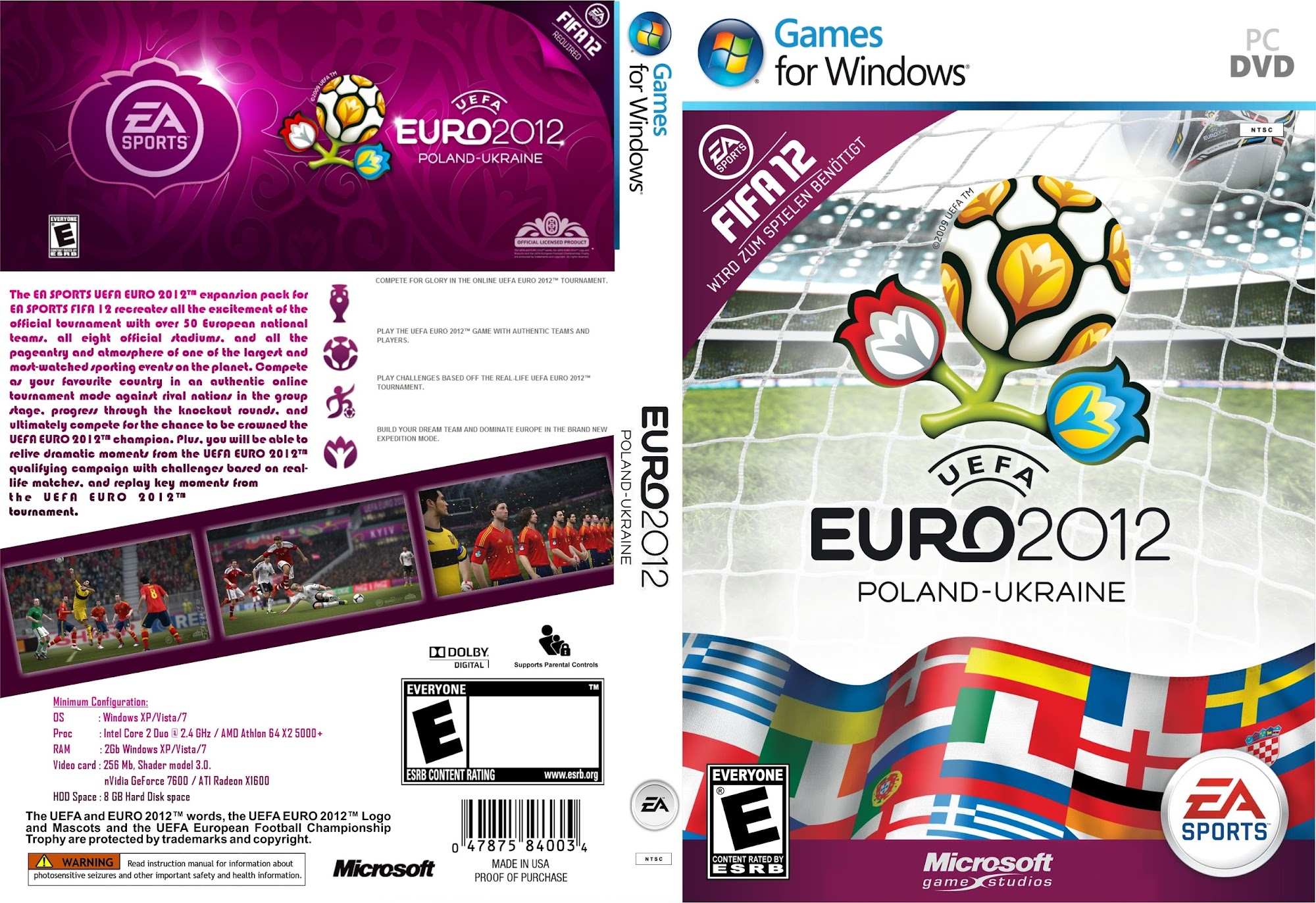 Fifa Euro 2012 | Free PC Game Cover