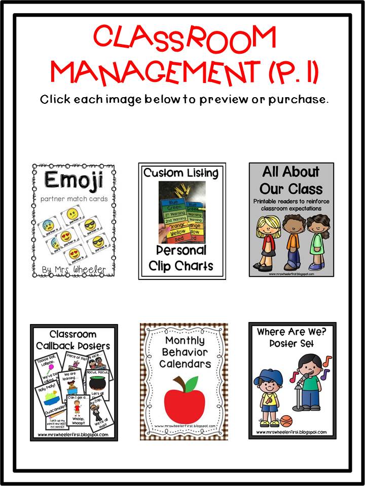Classroom Management: January Review | Mrs. Wheeler's First Grade ...