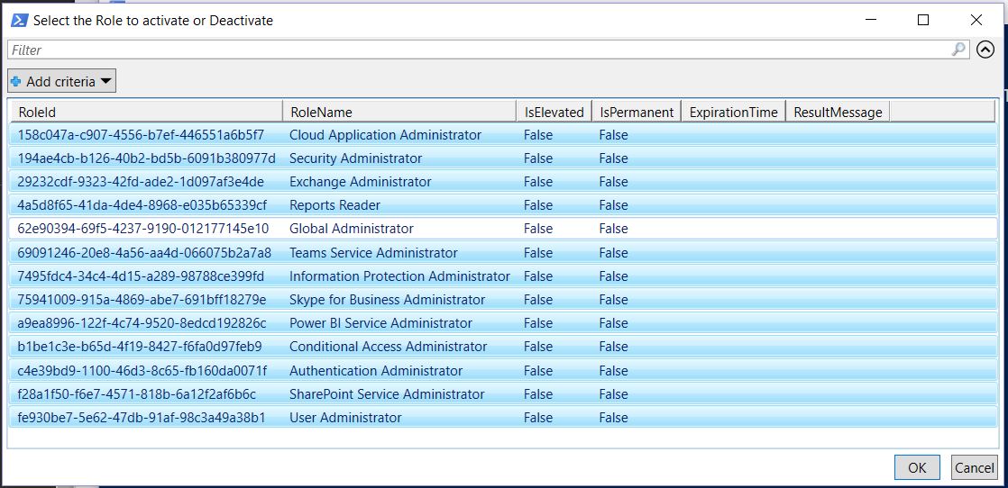 Activate and deactivate multiple Azure PIM roles using PowerShell