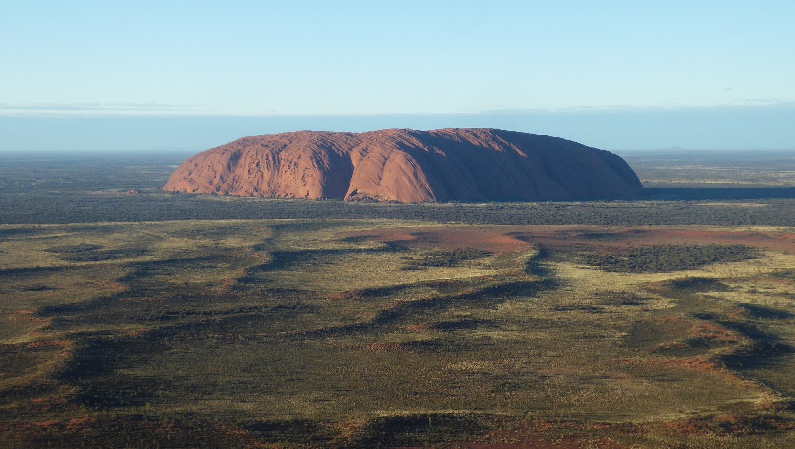 Around the World in 8000 days: Uluru and Kata Tjuta - A bird's eye view
