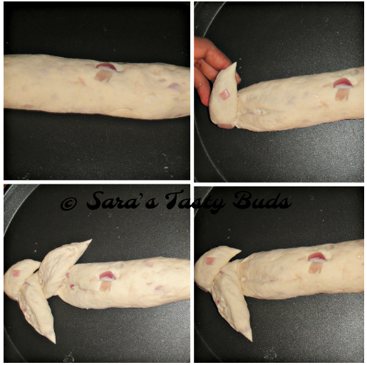 SARA'S TASTY BUDS: Pan d’Epi or Épis de Blé Wreath (Wheat Stalk Bread ...