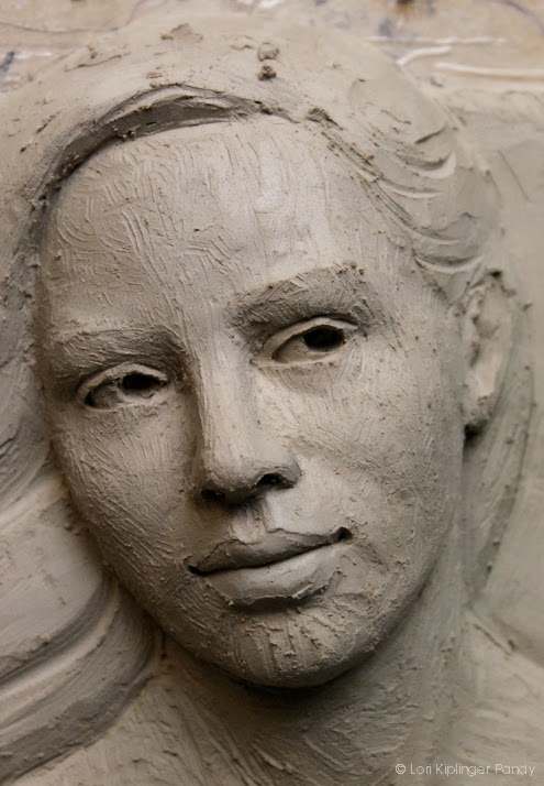 Lori Kiplinger Pandy Sculpture: Sculpting the Bas Relief Tutorial part 4
