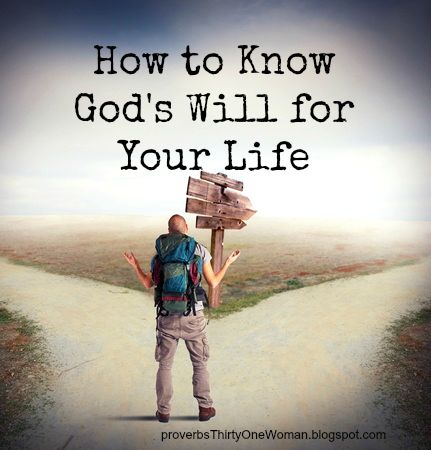 How to Know God's Will for Your Life - Proverbs 31 Homestead