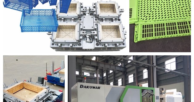 SINO MOULD & DKM: Plastic thinwall crate molding line equipment supplying