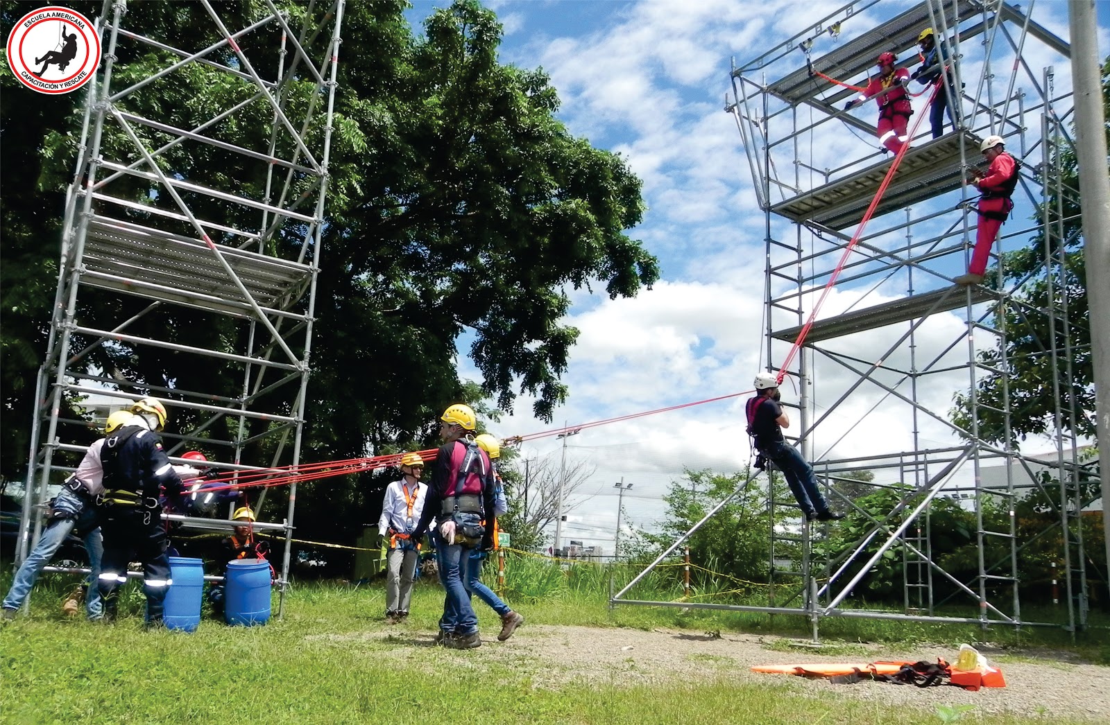 AMERICANA DE RESCATE: RESCATE EN ALTURAS