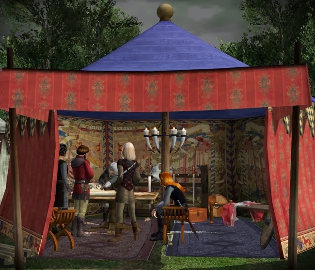 The Medieval Smithy SIMS 2: Medieval Tents