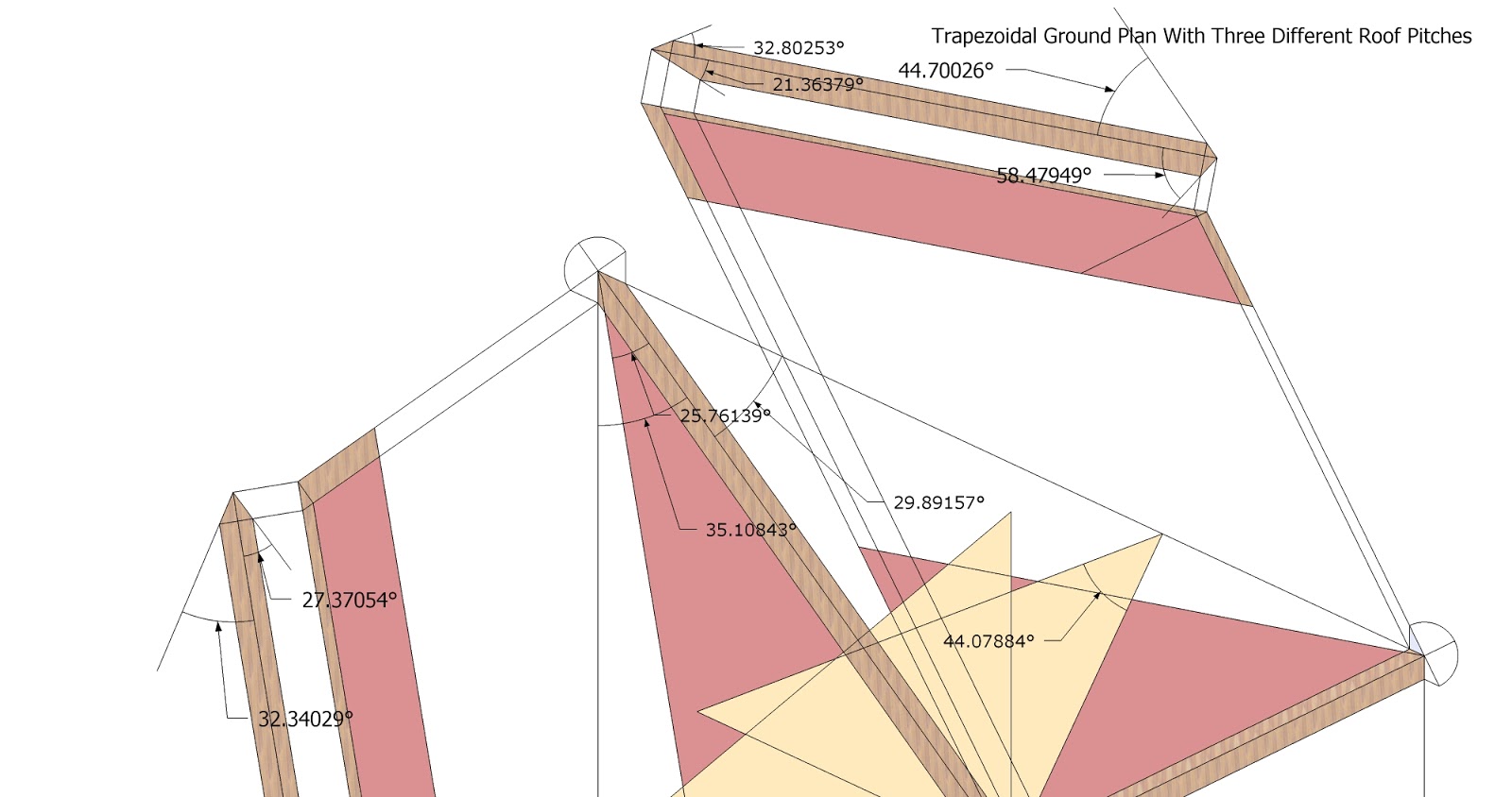 Roof Framing Geometry: Stereotomic & Descriptive Geometry for Hip ...