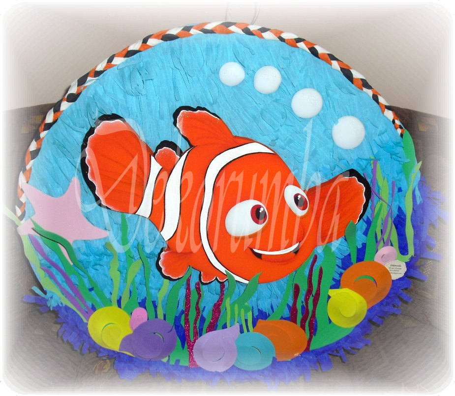 Piñatas de nemo - Imagui
