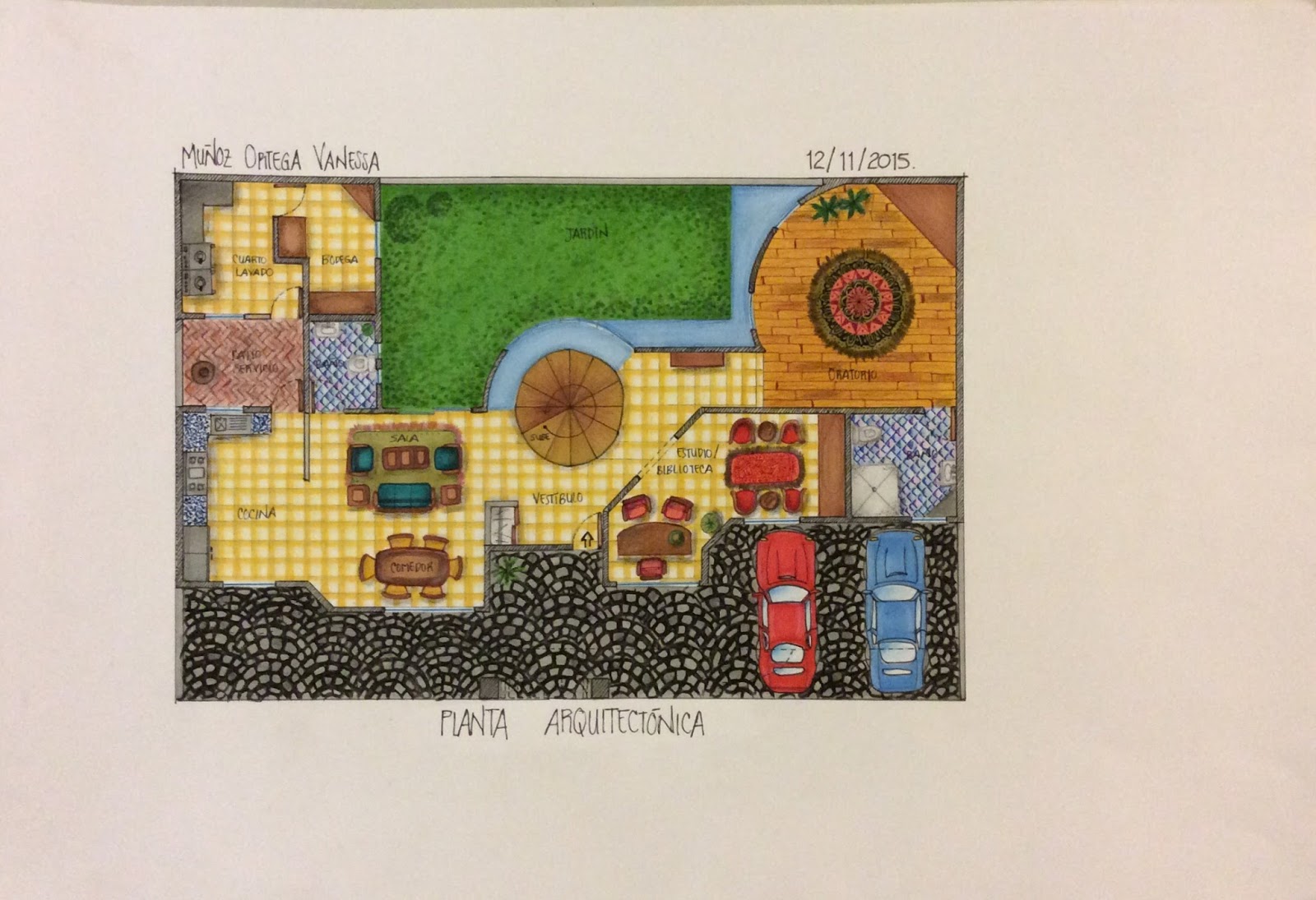 Arquitectos en Proceso: Planos Arquitectónicos a Color