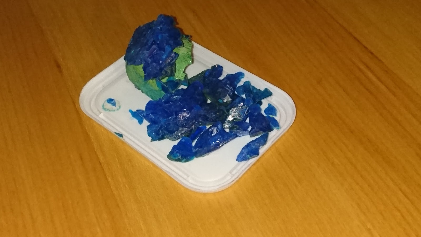 Kreativne Stvaraonice: Kristalizacija - modra galica