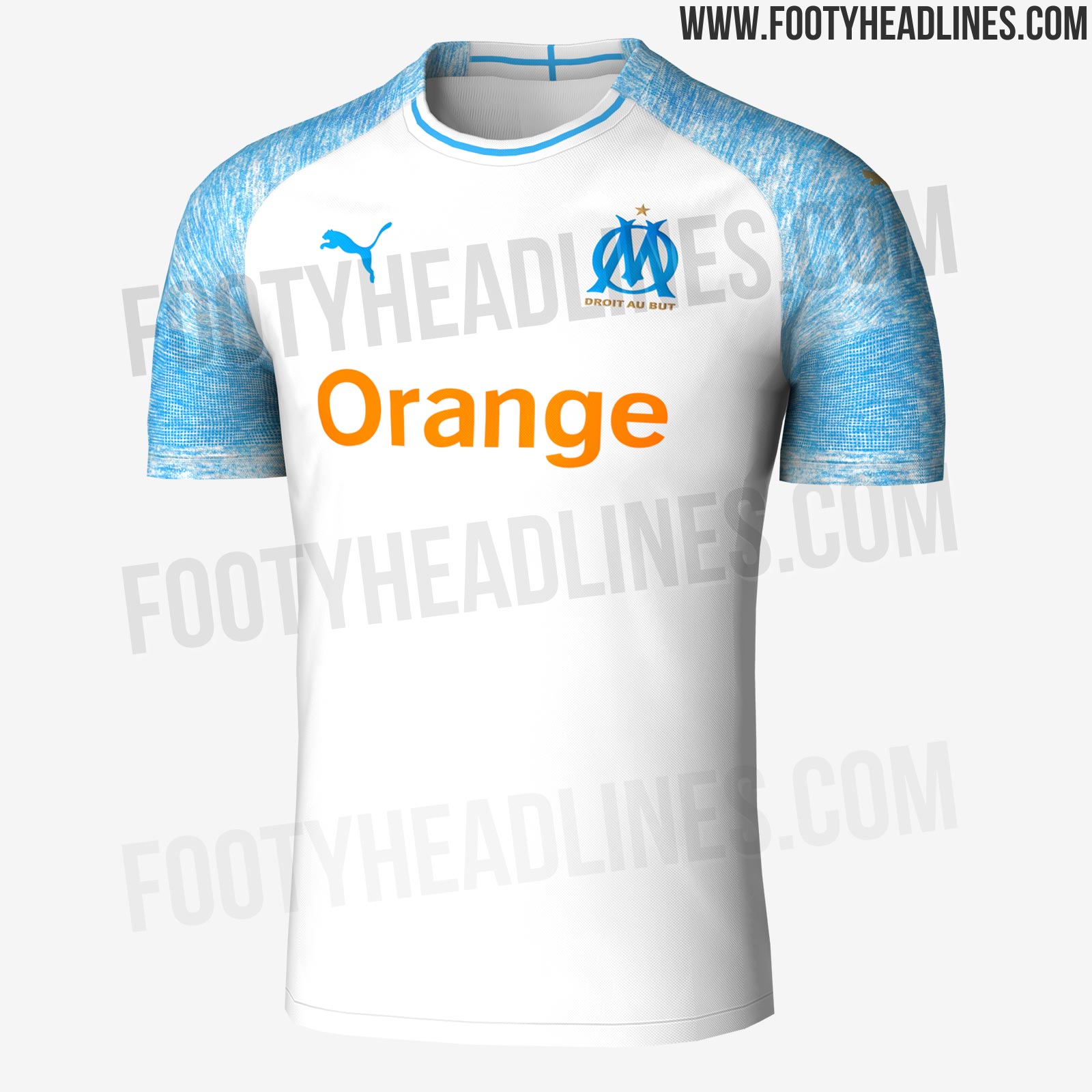 Exclusive: Olympique Marseille 18-19 Home Kit Leaked - Footy Headlines
