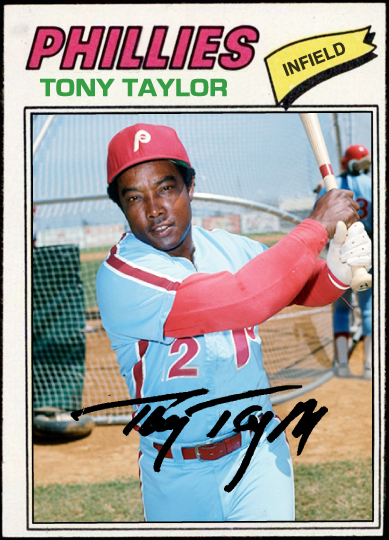 WHEN TOPPS HAD (BASE)BALLS!: CAREER-CAPPER: 1977 TONY TAYLOR