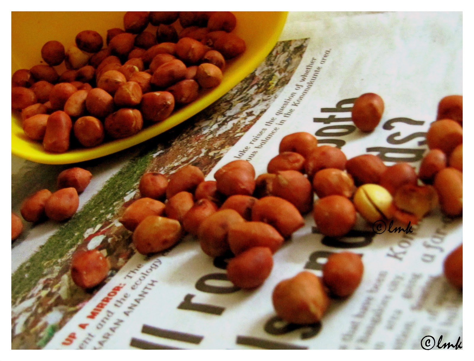 My Kitchen Lab!!!: Chutta Kappalandi - Roasted Ground Nuts