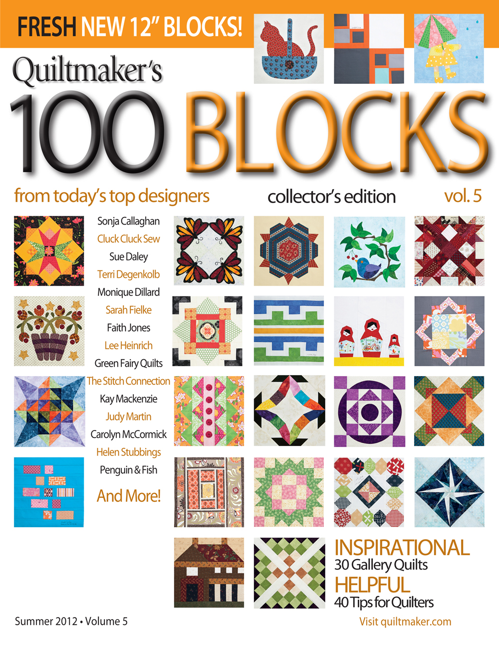 Pieces of A Quilter's Life: Quiltmaker's 100 Blocks
