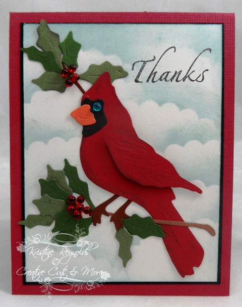 Stamping & Scrapping in California: Cardinal Thanks