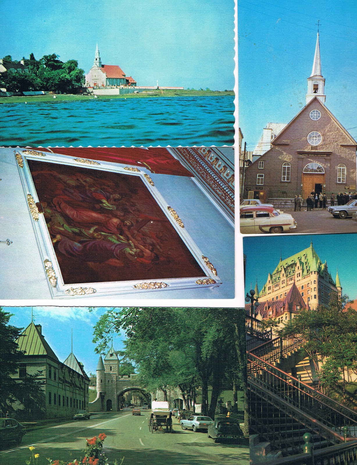 Reflective Thoughts by Barbara: A POSTCARD FROM QUEBEC CITY QUEBEC