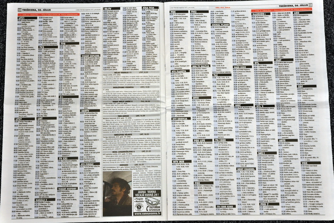 XPLORADIO: Łotwa - tygodniki telewizyjne