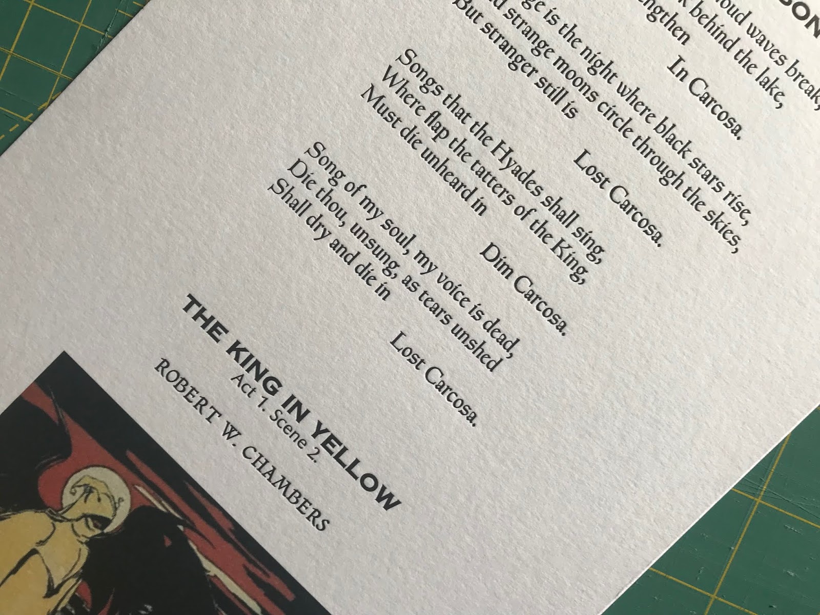 Pegana Press Books: Cassilda’s Song from The King in Yellow