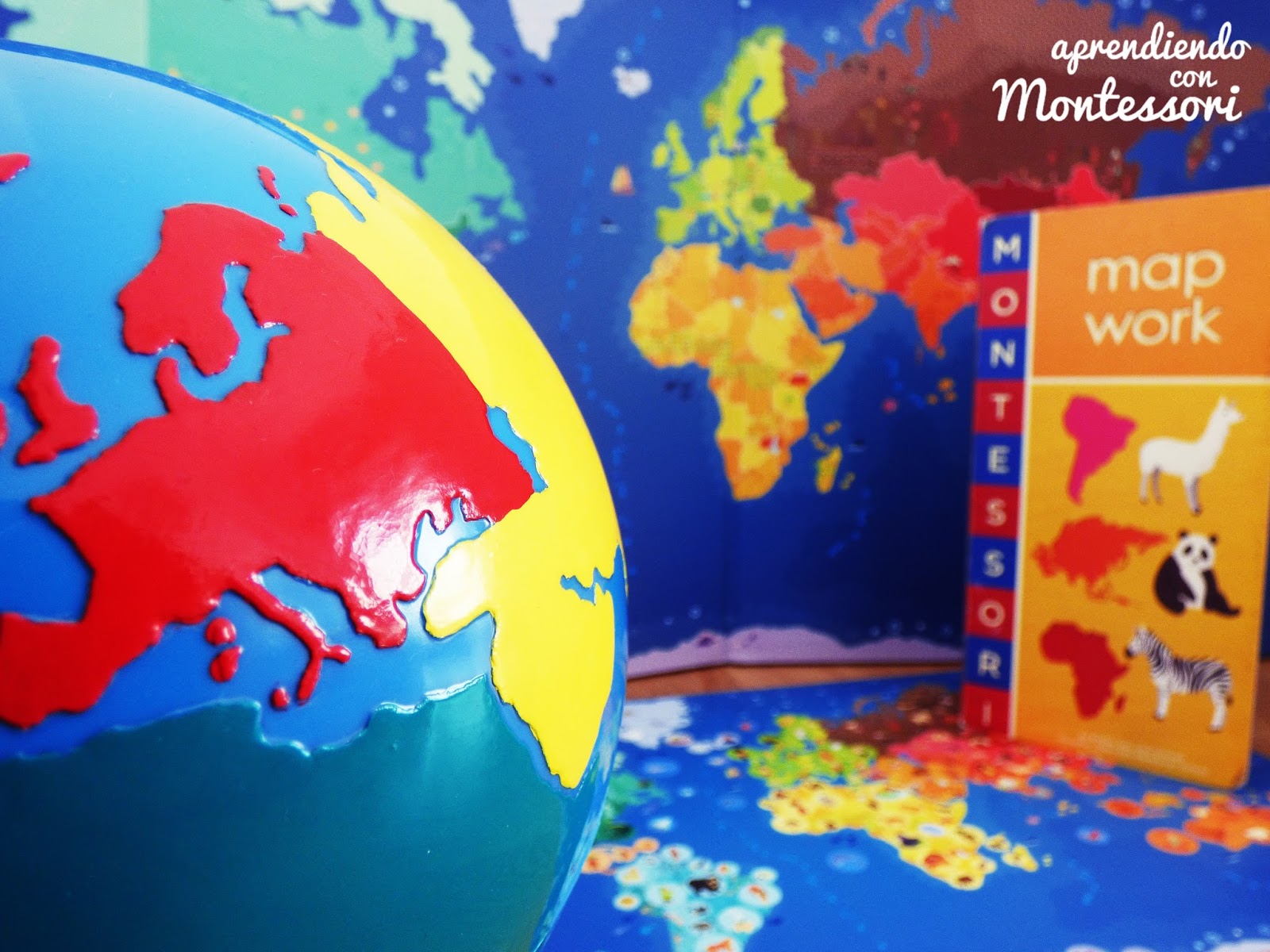 Mapa del Mundo Magnético - Aprendiendo con Montessori
