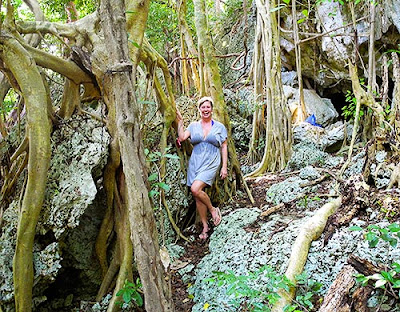 My Roatan - Adventures in Creating Nirvana: exploring the helene cave