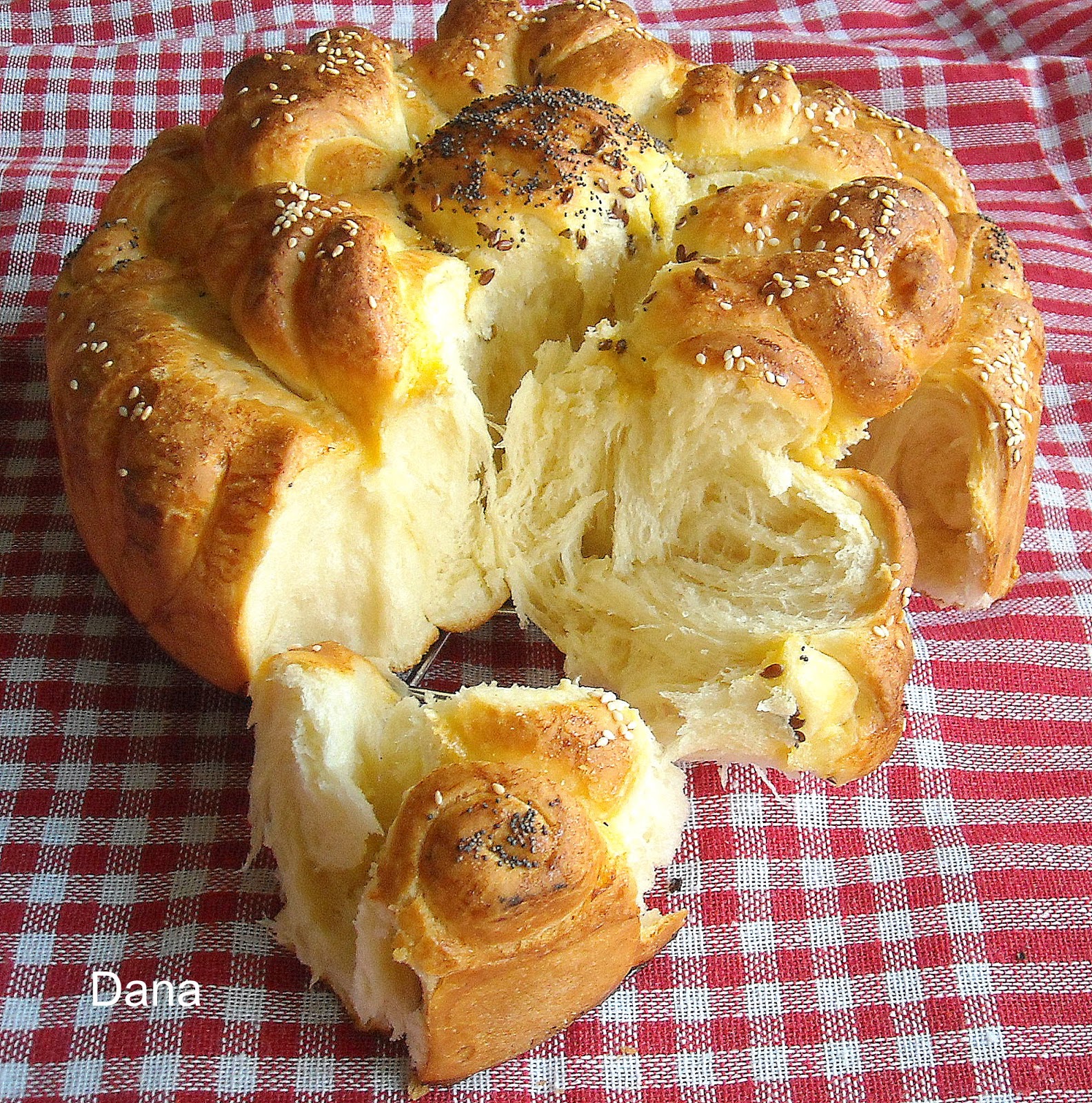 Danina kuhinja: Pogača savijena kifla