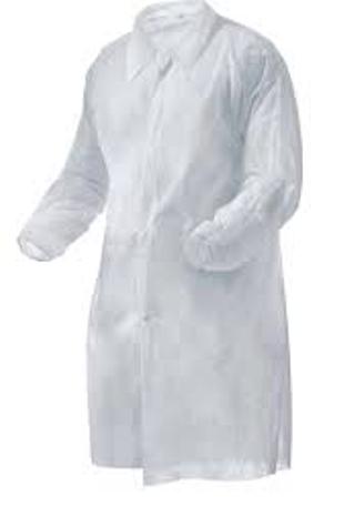 Jas Lab Disposable - Visitor Coat - MPJ Supplier