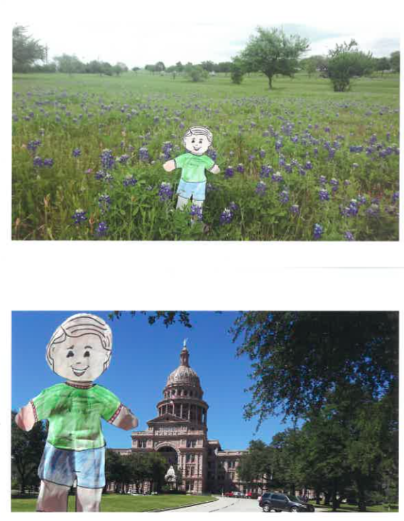 Flat Stanley Around the World!: Kylie's Flat Stanley in Texas!