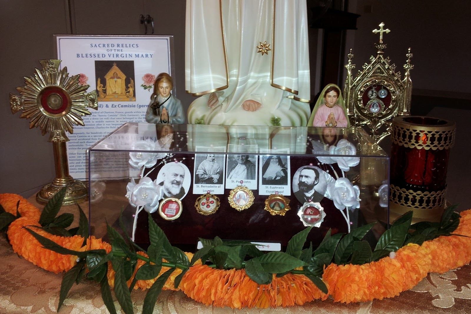 Guadalupe House Ministry : Saints & Holy Relics Visitation & Speaking ...