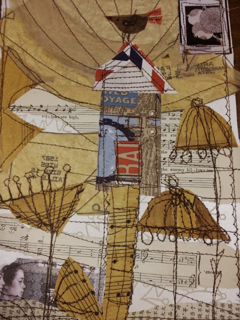 H-anne-Made: Stitched Collage Workshop