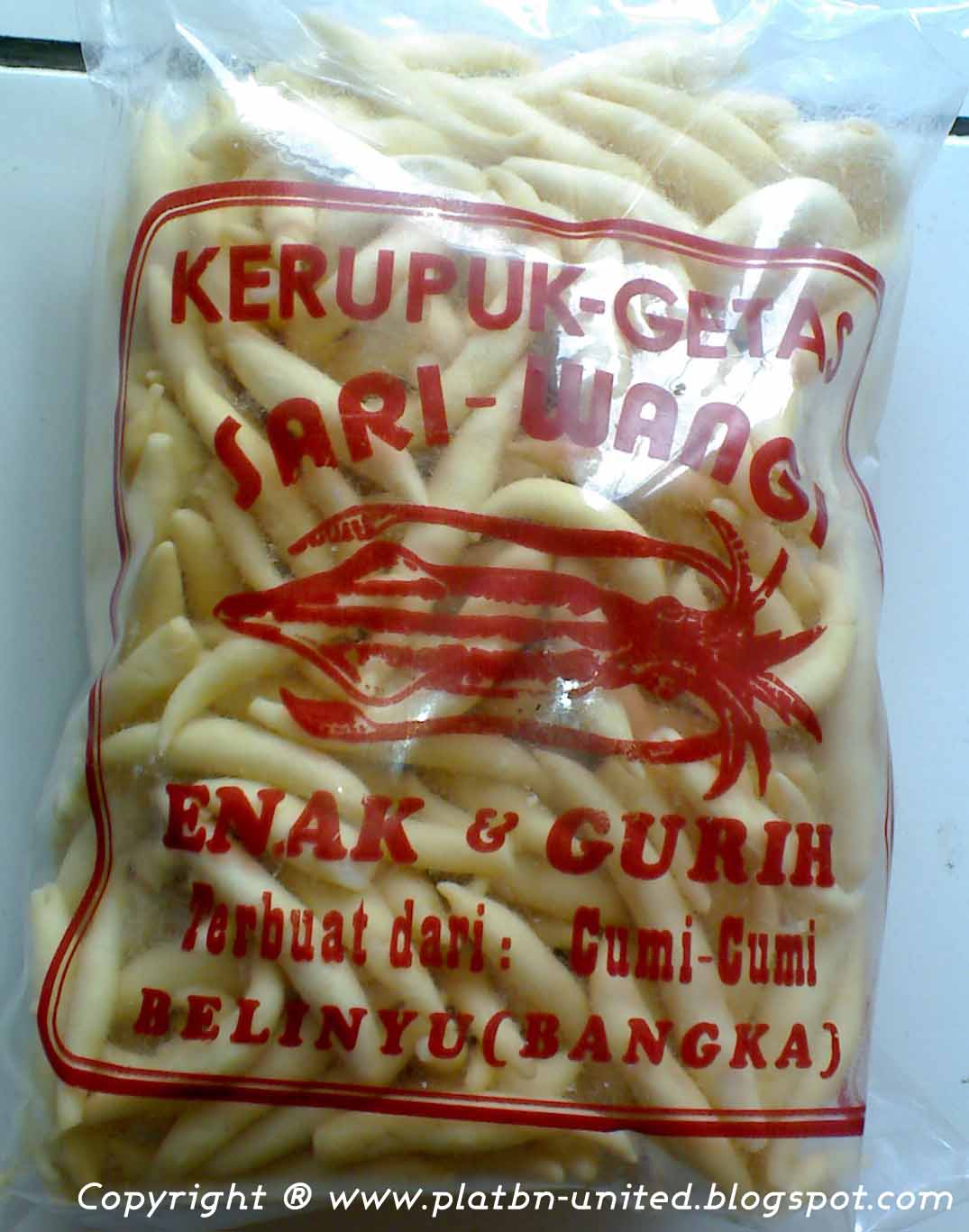 Kericu (Makanan Ringan Khas Bangka Selain Kemplang dan Keritek) ~ PLAT ...
