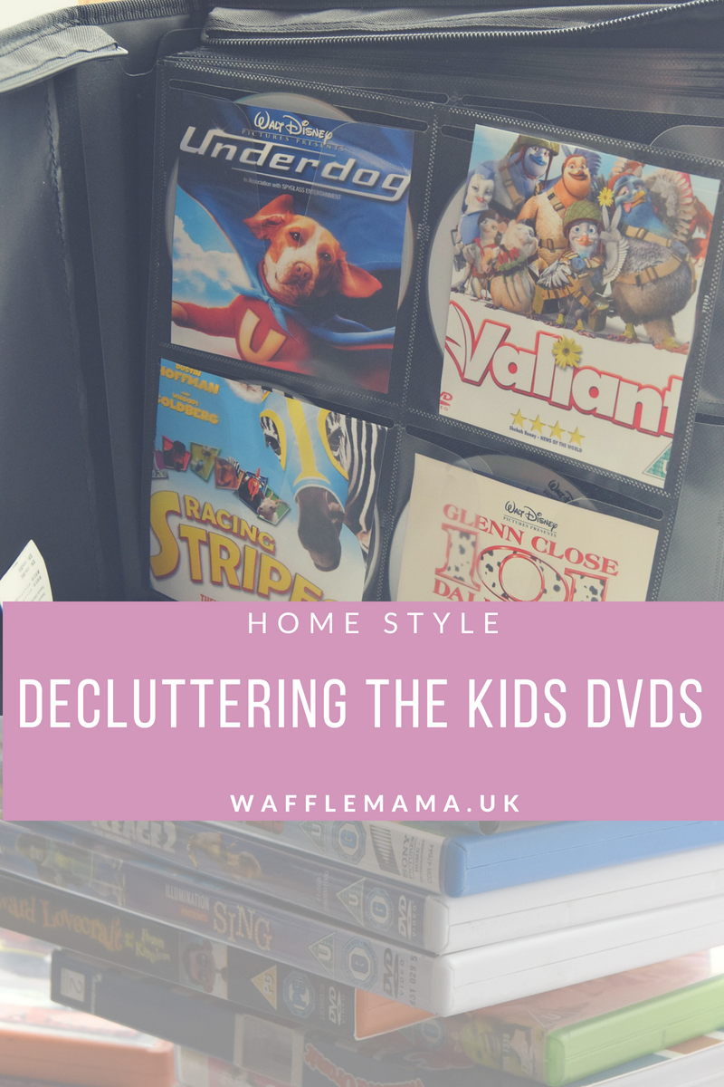 Wafflemama.: Home Style || Decluttering The Kids DVDs