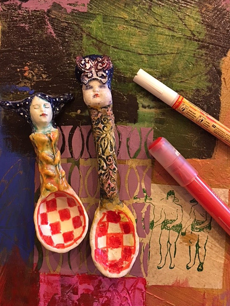 Creative Paperclay® air dry modeling material: Spooning with Creative ...