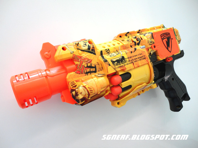 SG Nerf: Nerf Barricade "Transformers Bumblebee Edition" - Review!