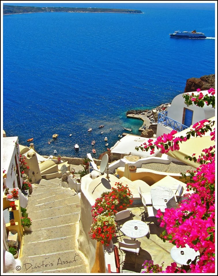 Global Greek World: Greece: 50+ Shades of Blue... Brilliant Hellenic Blue!