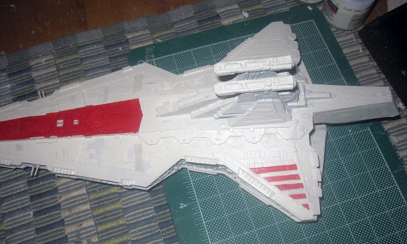 Science Fiction Modeler: Venator Class Republic Star Destroyer