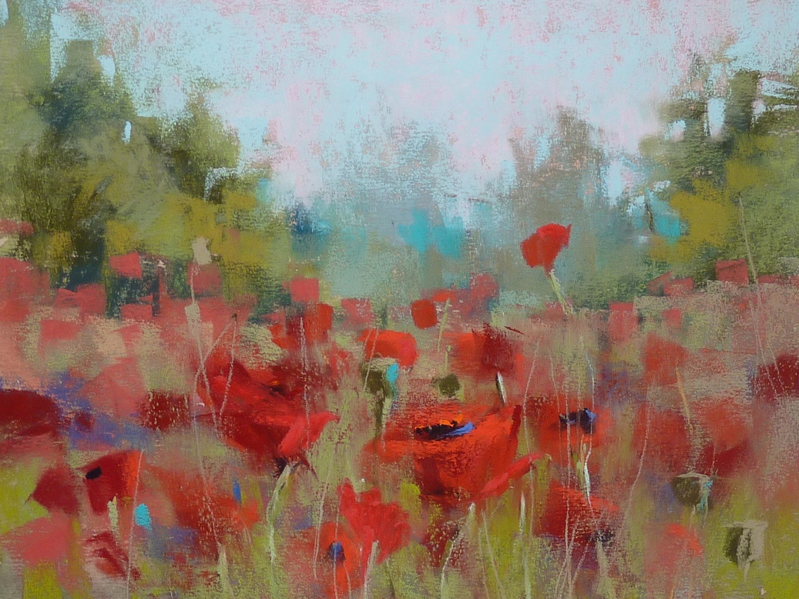 Painting My World: Try This to Keep a Painting Loose