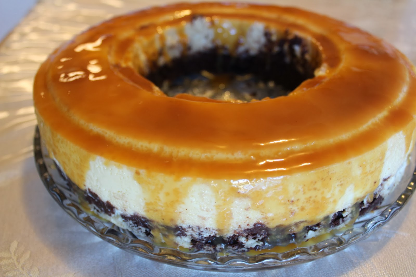 Blog as you Bake: Magic Chocolate Flan Cake