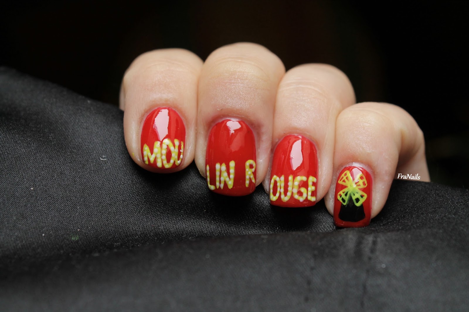 Movie Nails - Moulin Rouge! - FraNails