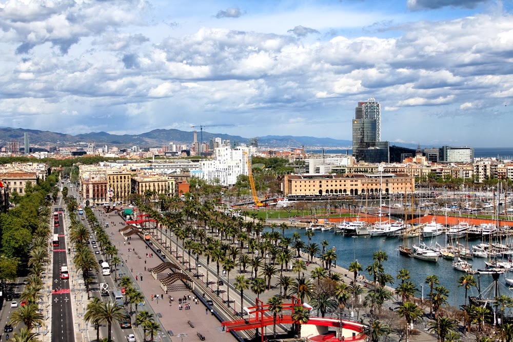 BARCELONA, AHORA Y SIEMPRE: LA ESTATUA DE COLON Y SU PASEO