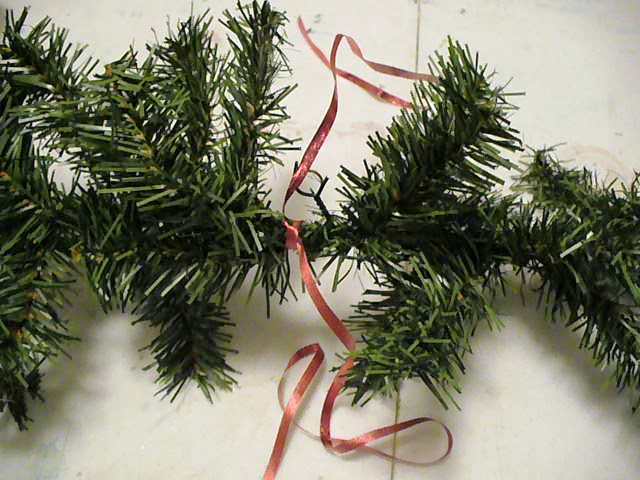 How To: Beautiful Christmas Door Garland - A Sparkly Life for Me