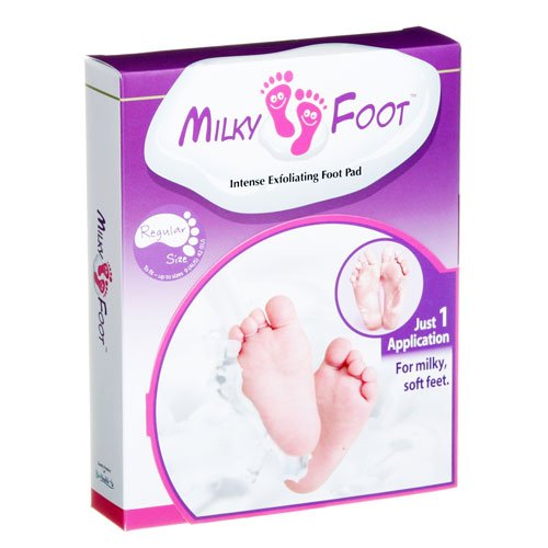 The Jade Lotus : Milky Foot Intense Exfoliating foot pad