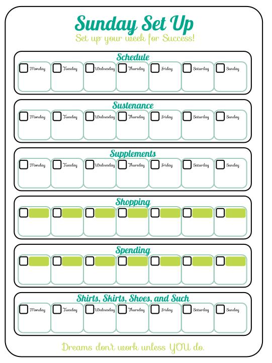 Organizing in living COLOR: Set Yourself Up for Success!!