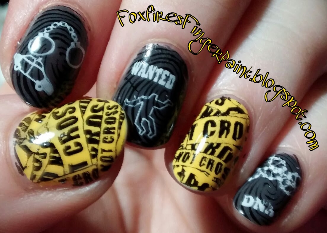 Foxfire's Finger Paint: Police Nails