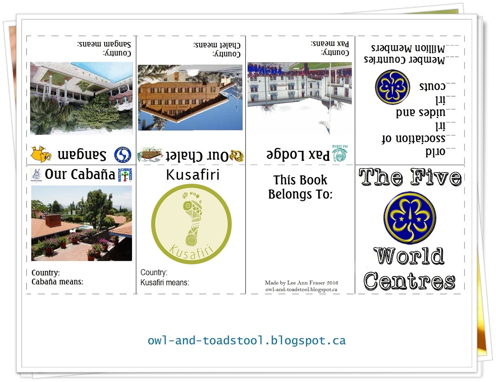 Owl & Toadstool: The Five World Centres and Song