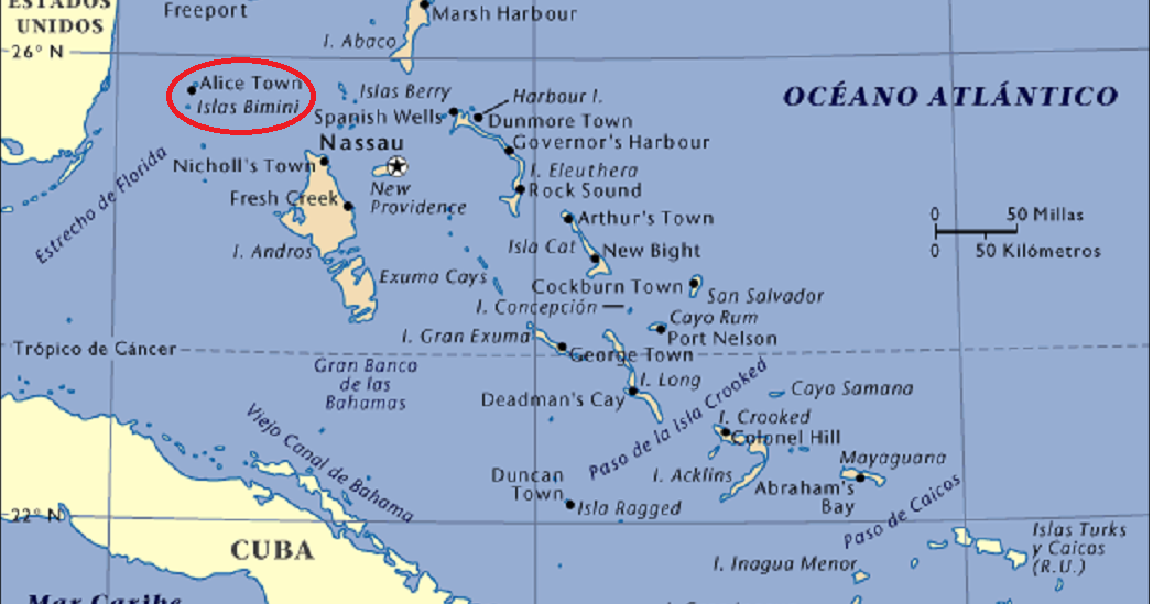 LEGADO HISTORIA: EL MISTERIO DE LAS ISLAS BIMINI