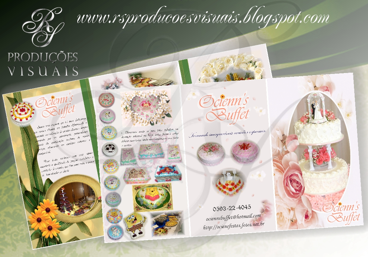 RS Produções Visuais: Folders para sua empresa. Divulgue seus serviços!!