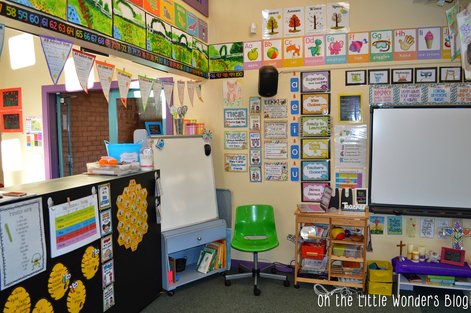 Oh the Little Wonders: Classroom snaps!