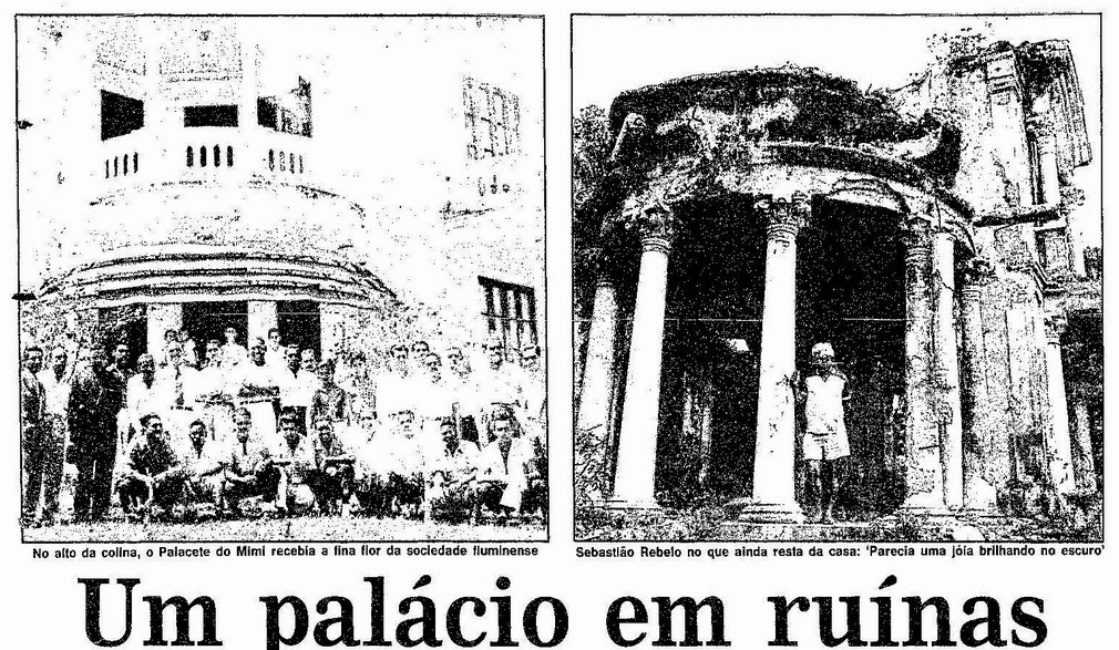 Made in Gonça: São Gonçalo e sua história: Palacete do Mimi.