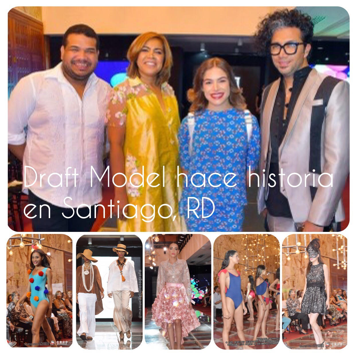 Draft Model Internacional hace historia en Santiago - Santiago Social