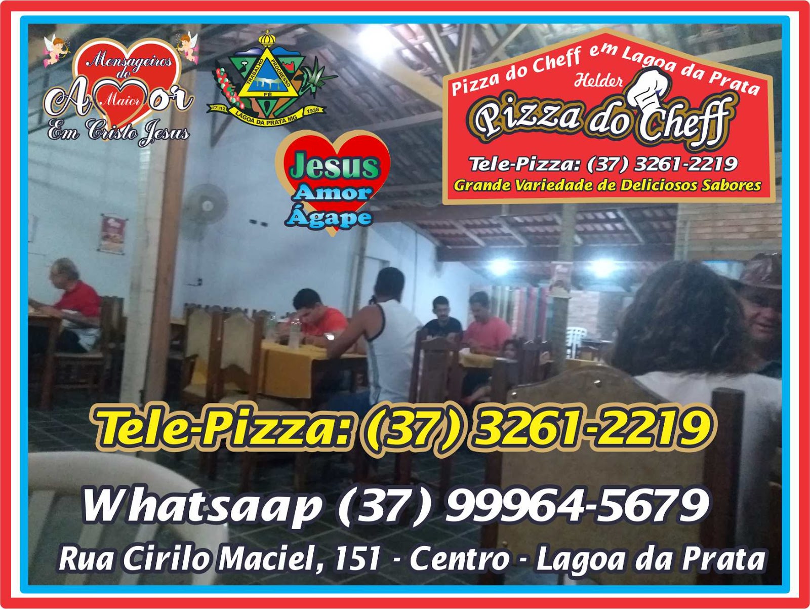 Minas...Simplesmente: Pizzarias em Minas Gerais na Cidade de Lagoa da ...